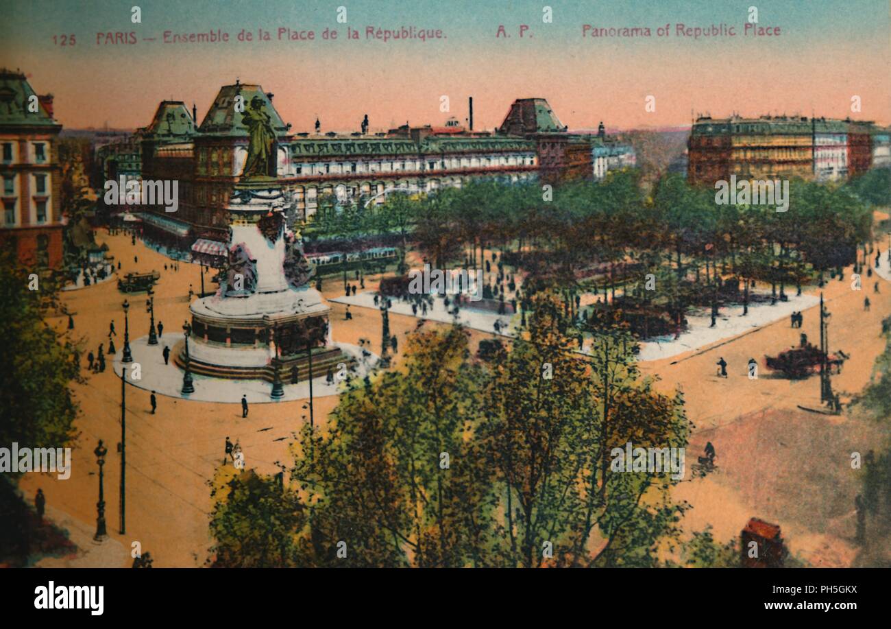 Republique paris hi-res stock photography and images - Alamy