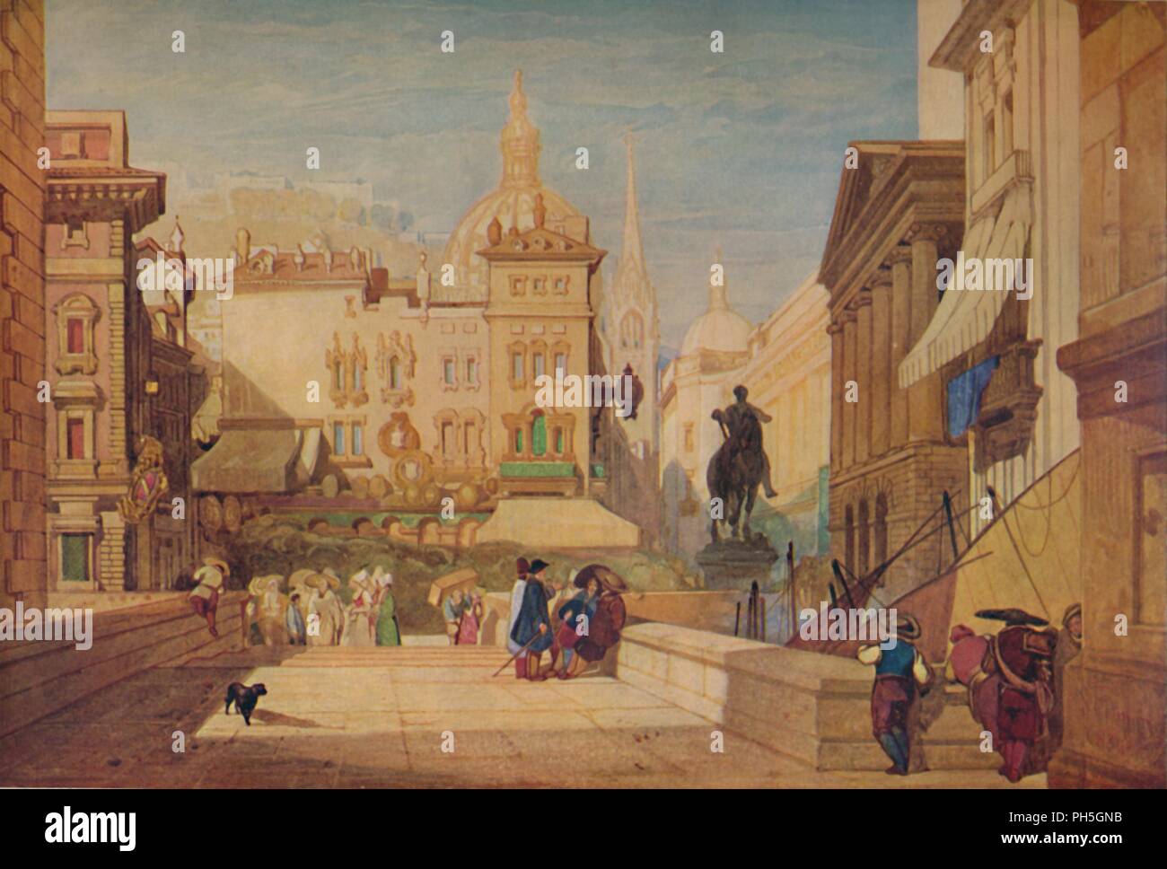 'Composition Called Toledo, 1923. Artist: John Sell Cotman Stock Photo ...