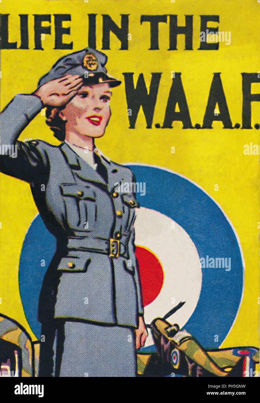 'Life in the W.A.A.F.', 1940. Artist: Unknown Stock Photo - Alamy