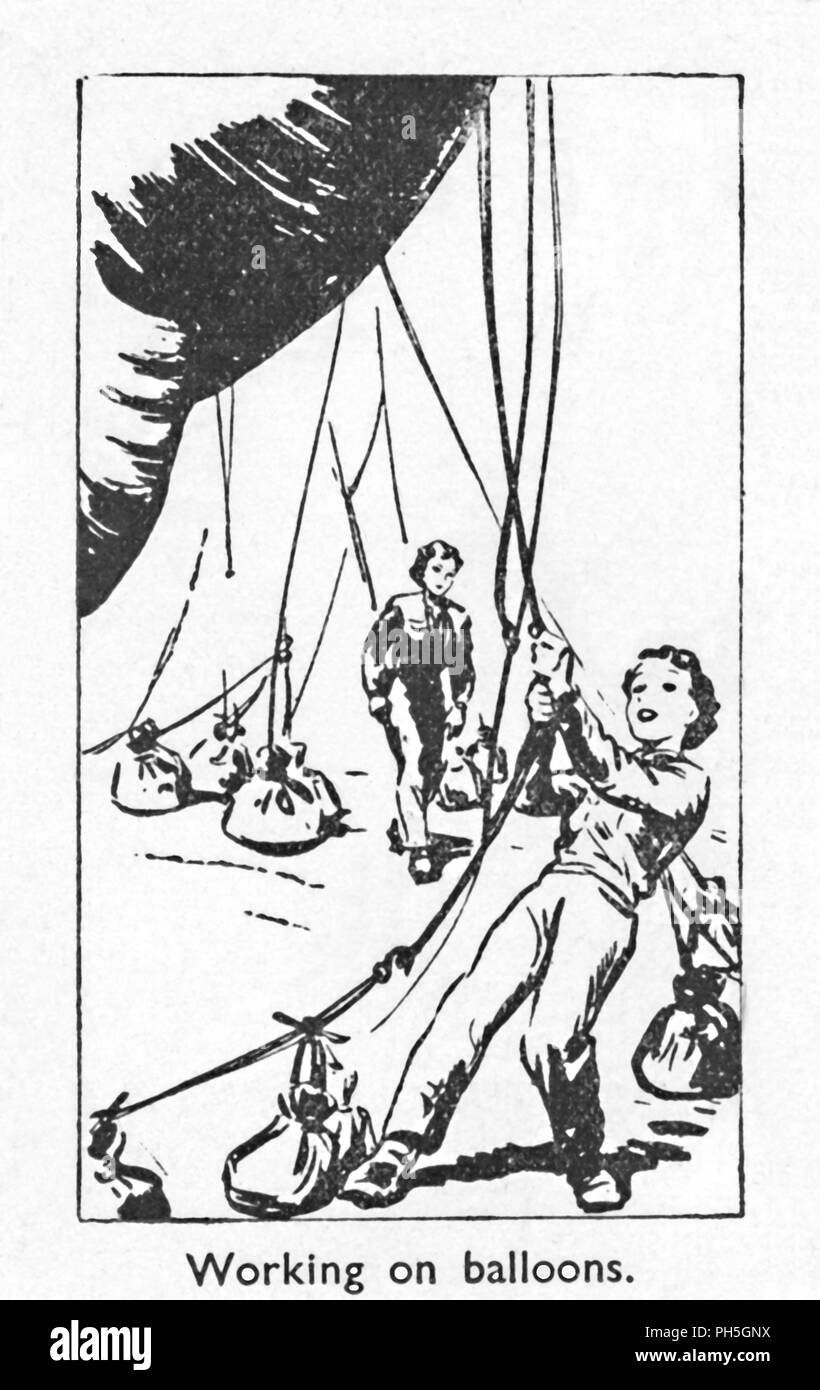 Barrage balloons ww2 hi-res stock photography and images - Alamy