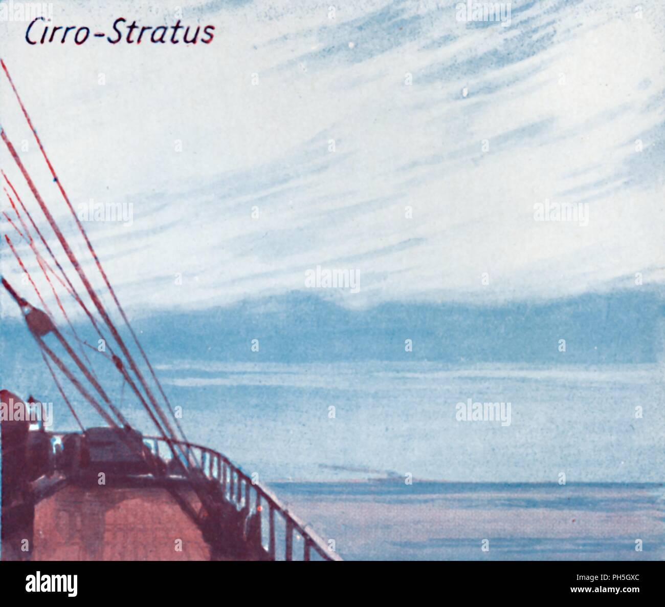 'Cirro-Stratus - A Dozen of the Principal Cloud Forms In The Sky', 1935 ...