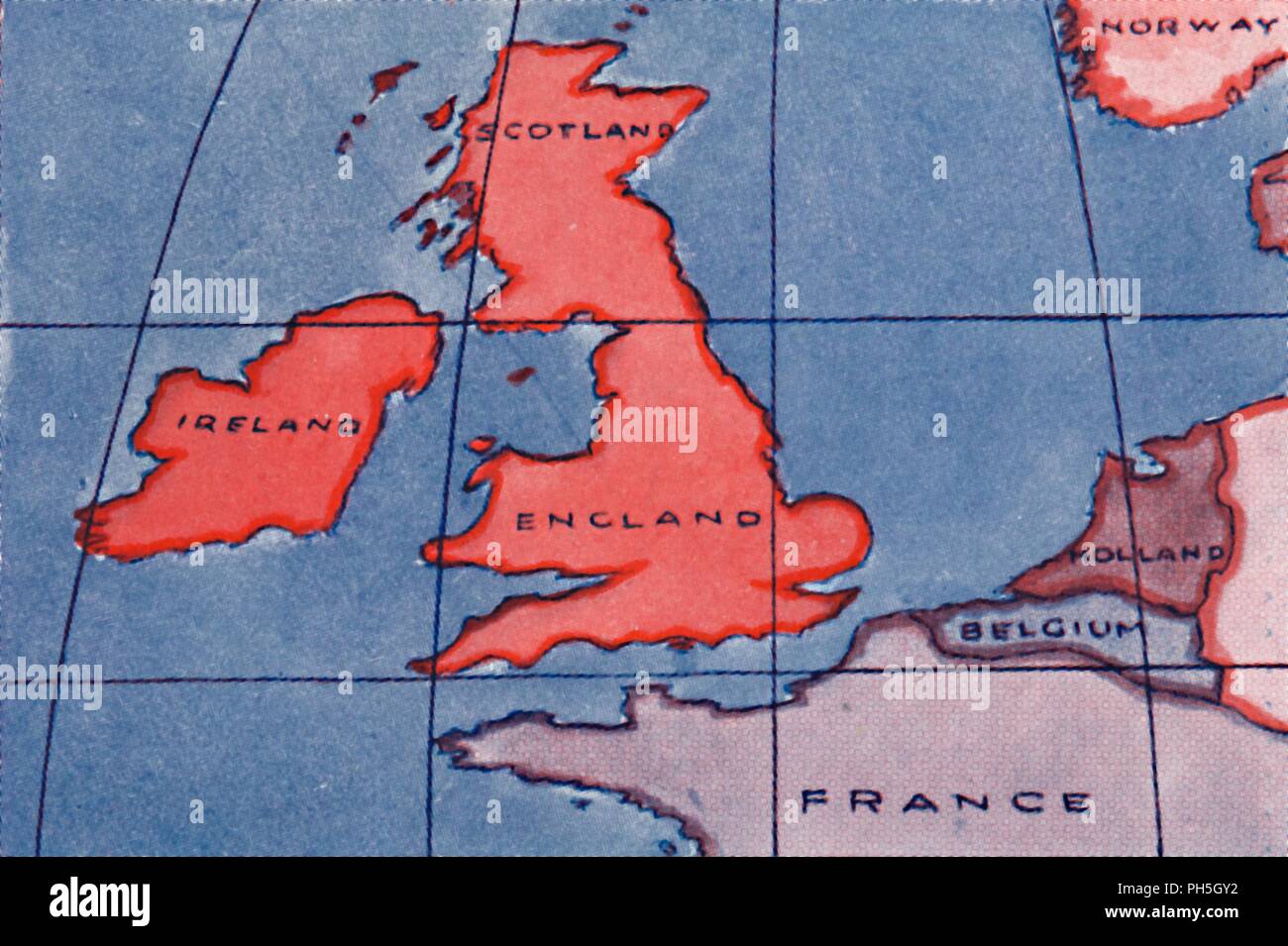British Isles And Europe