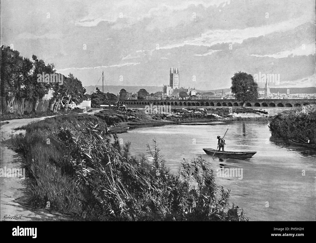 'Gloucester', c1896. Artist: HW Watson Stock Photo - Alamy