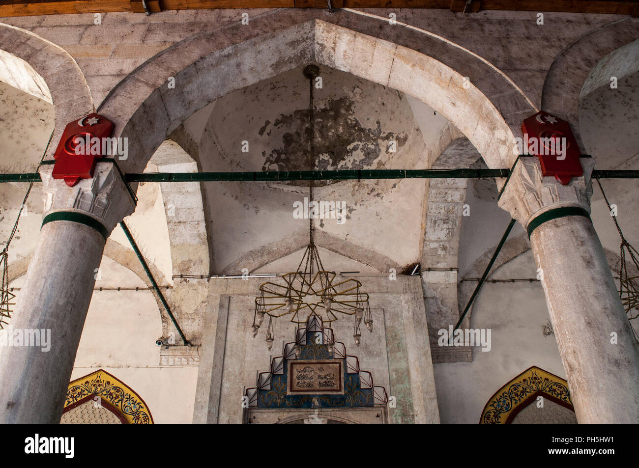Bosnia: architectural details of the courtyard of the Koski Mehmed ...