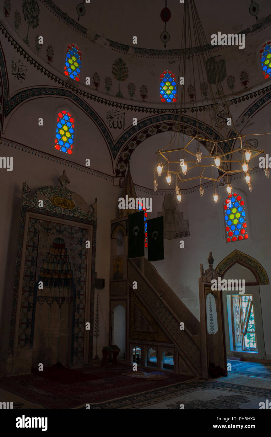 Bosnia: architectural details of the interiors of the Koski Mehmed ...