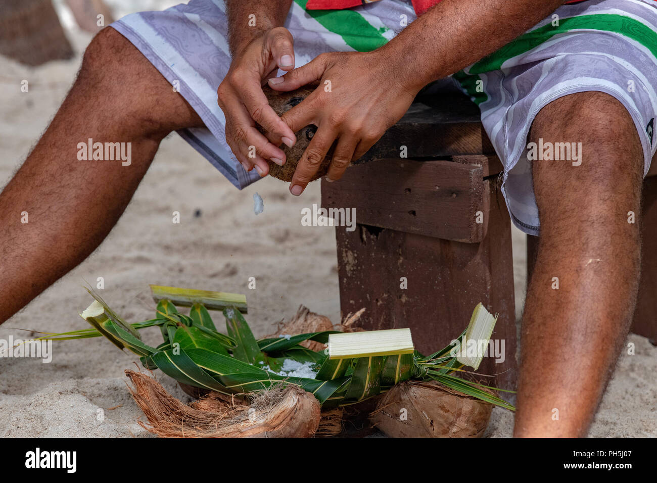 Grating coconut hi-res stock photography and images - Alamy