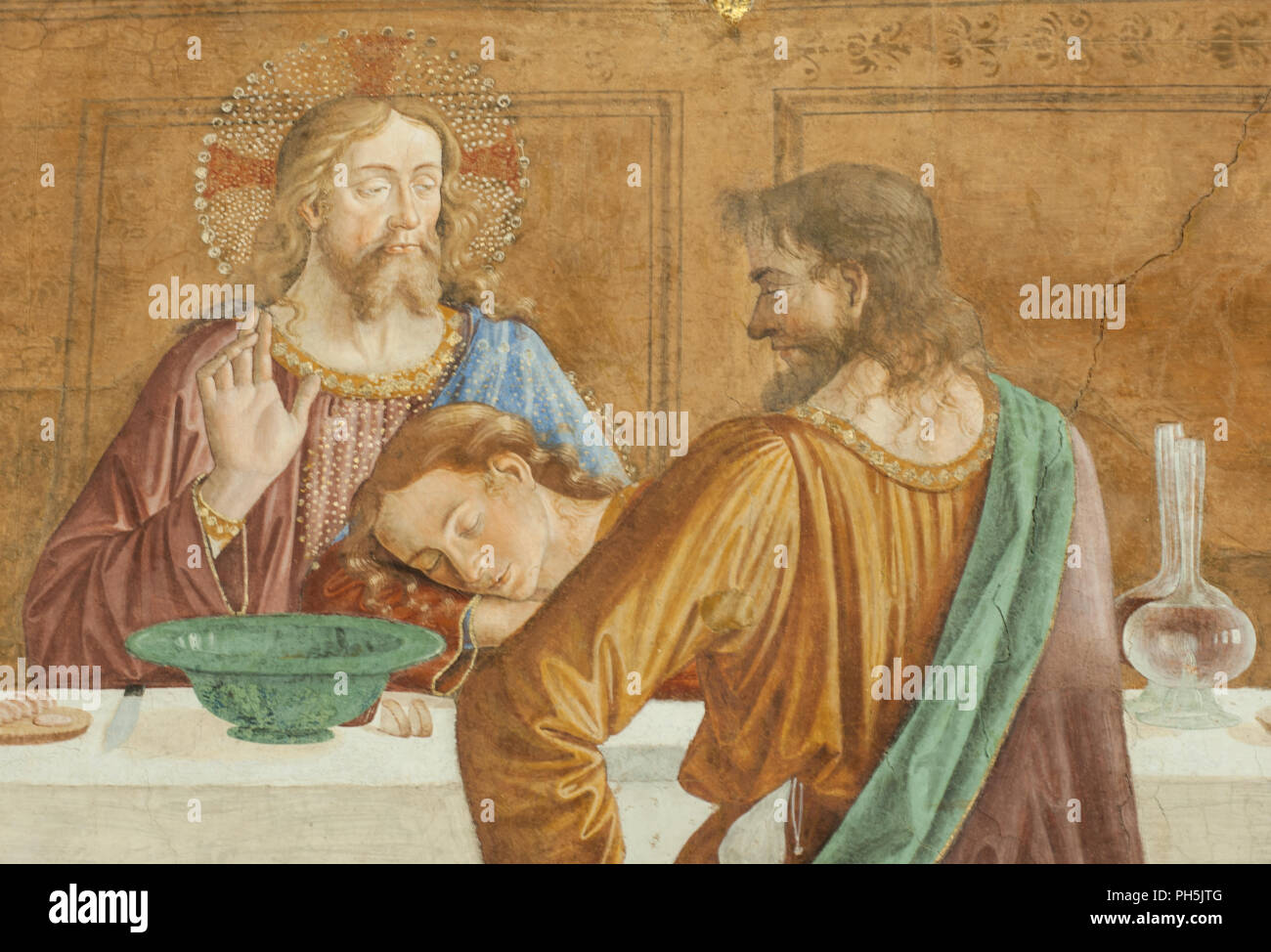 The Cenacolo of Badia Passignano (Last Supper) is a fresco paint by ...