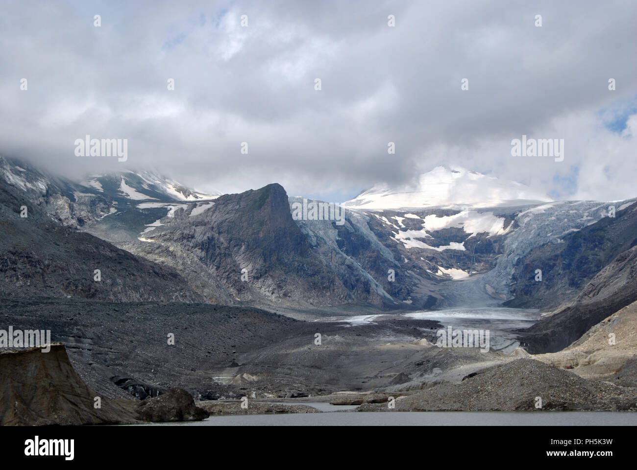 Austria, Pasterze glacier in the Gross Glockcner range Stock Photo - Alamy