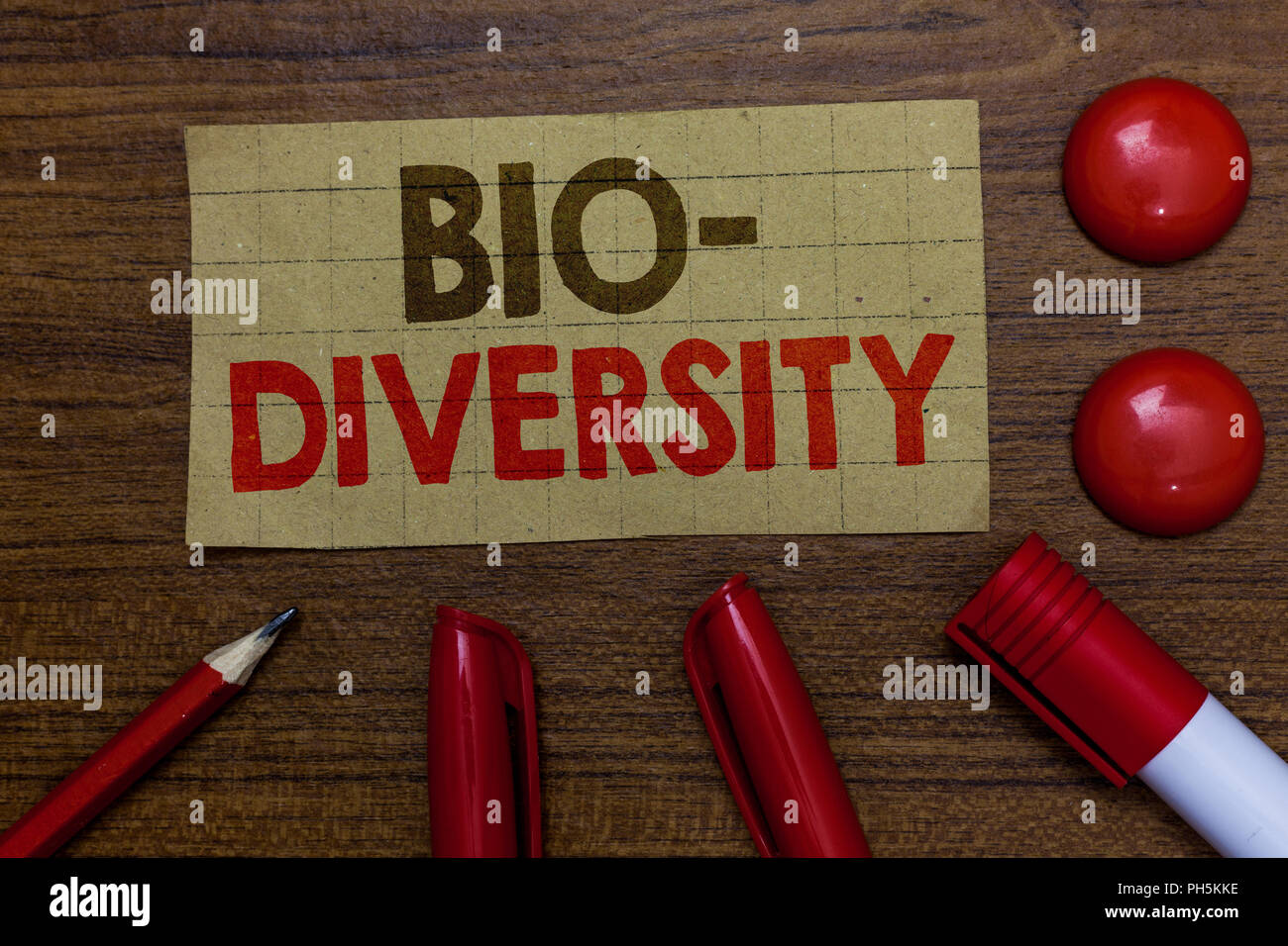 Handwriting text writing Bio Diversity. Concept meaning Variety of Life ...