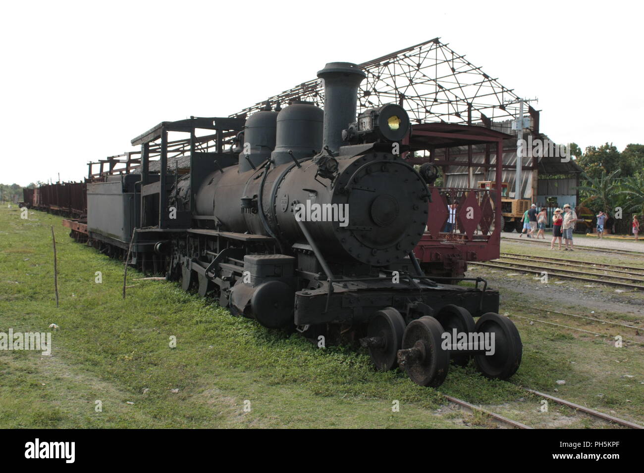 Derelict steam railway engine hi-res stock photography and images - Alamy