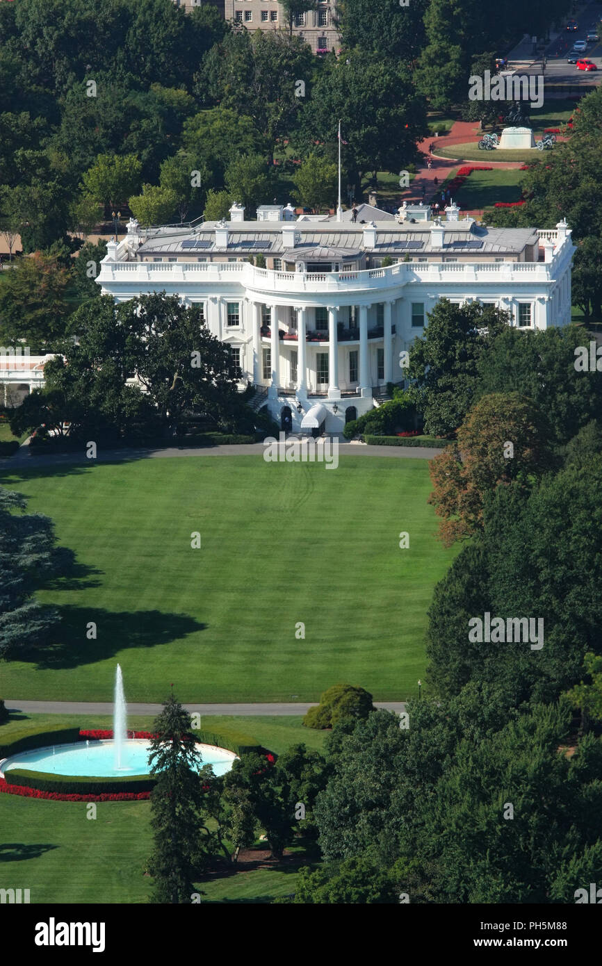 White House Top View