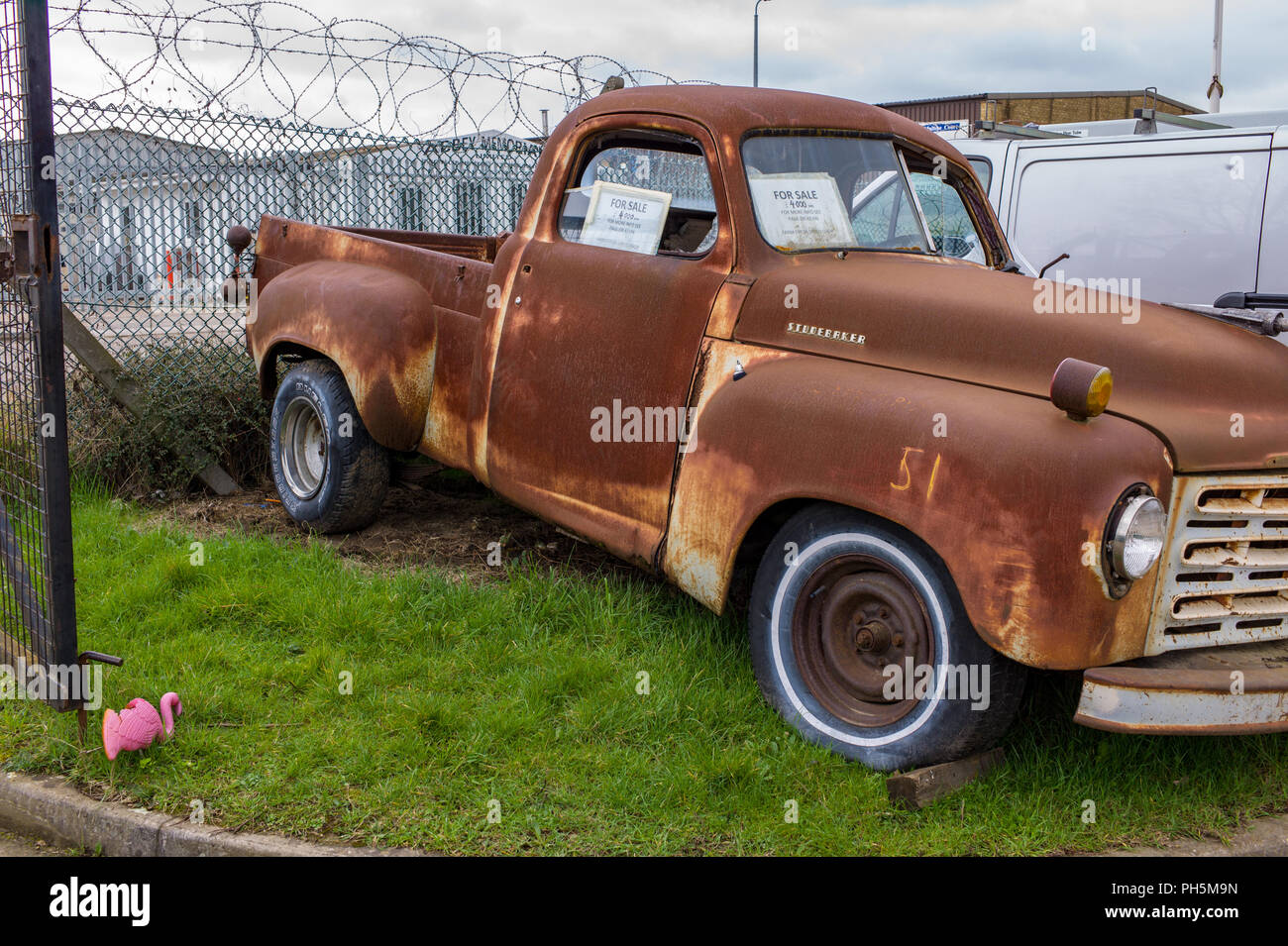 1948/9 Studebaker Pickup which needs restoring and is in a rusty ...
