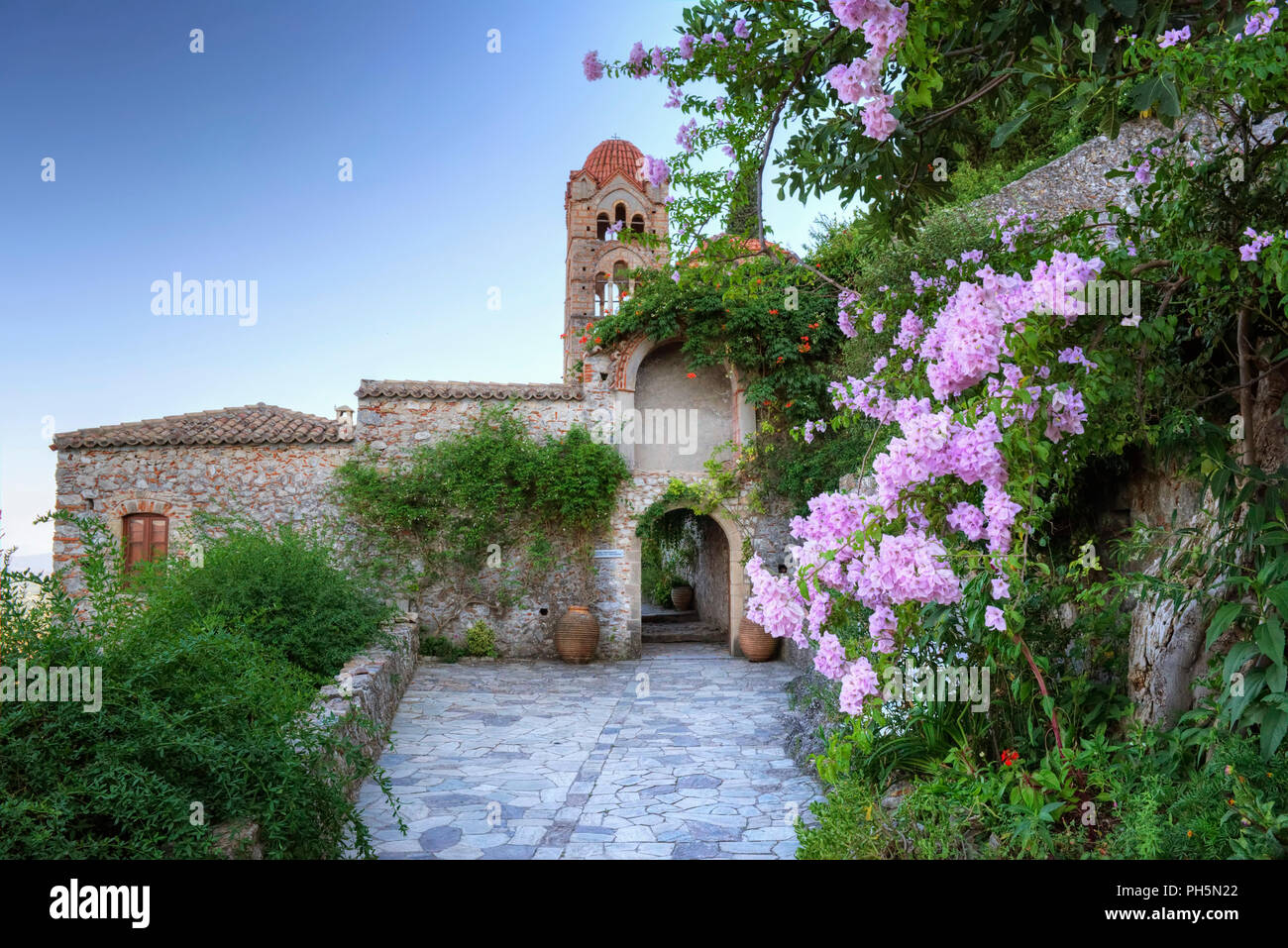 entrance to the monastery Stock Photo - Alamy