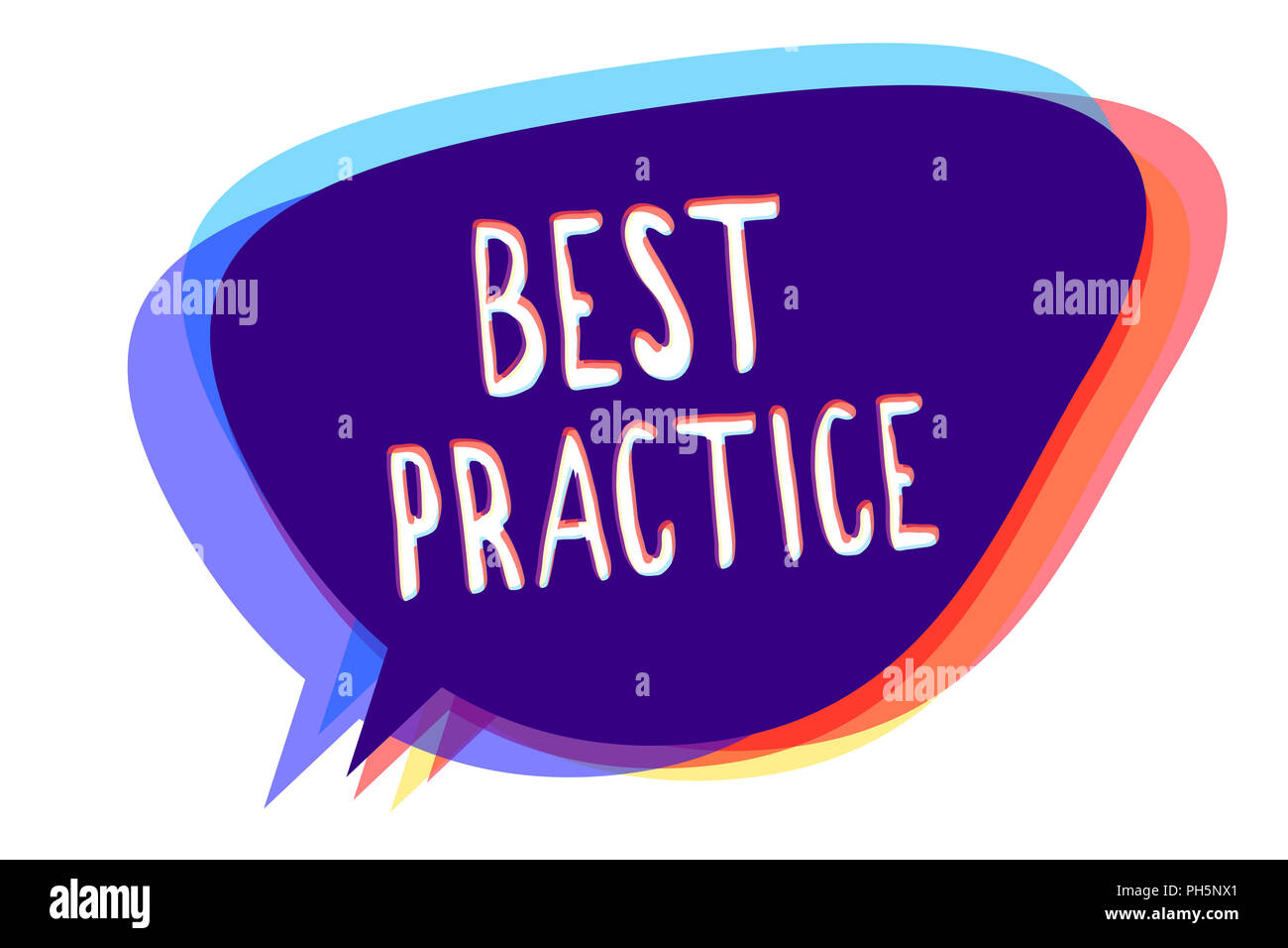 Conceptual hand writing showing Best Practice. Business photo text ...