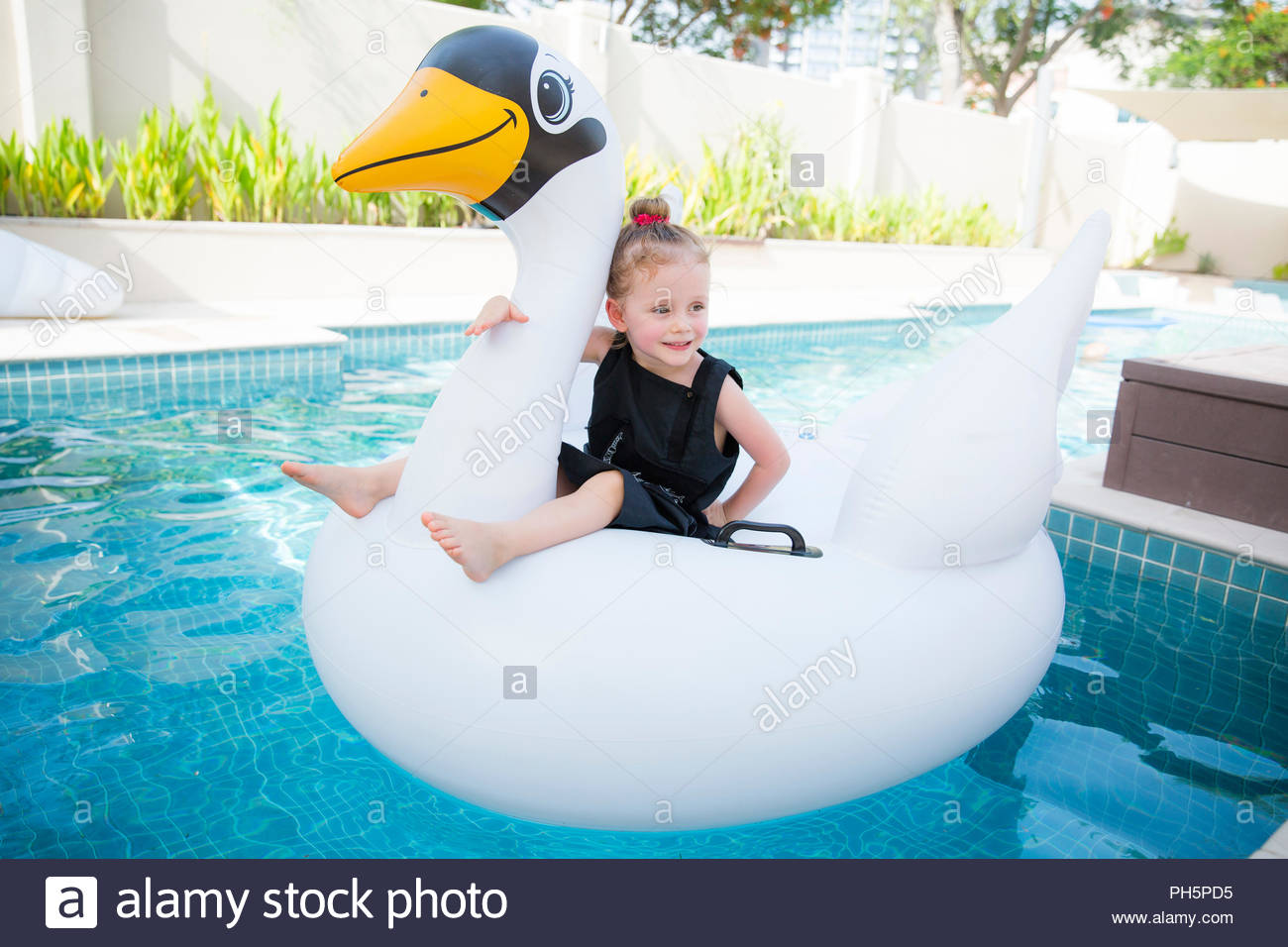 Child Floating On Back High Resolution Stock Photography and Images - Alamy