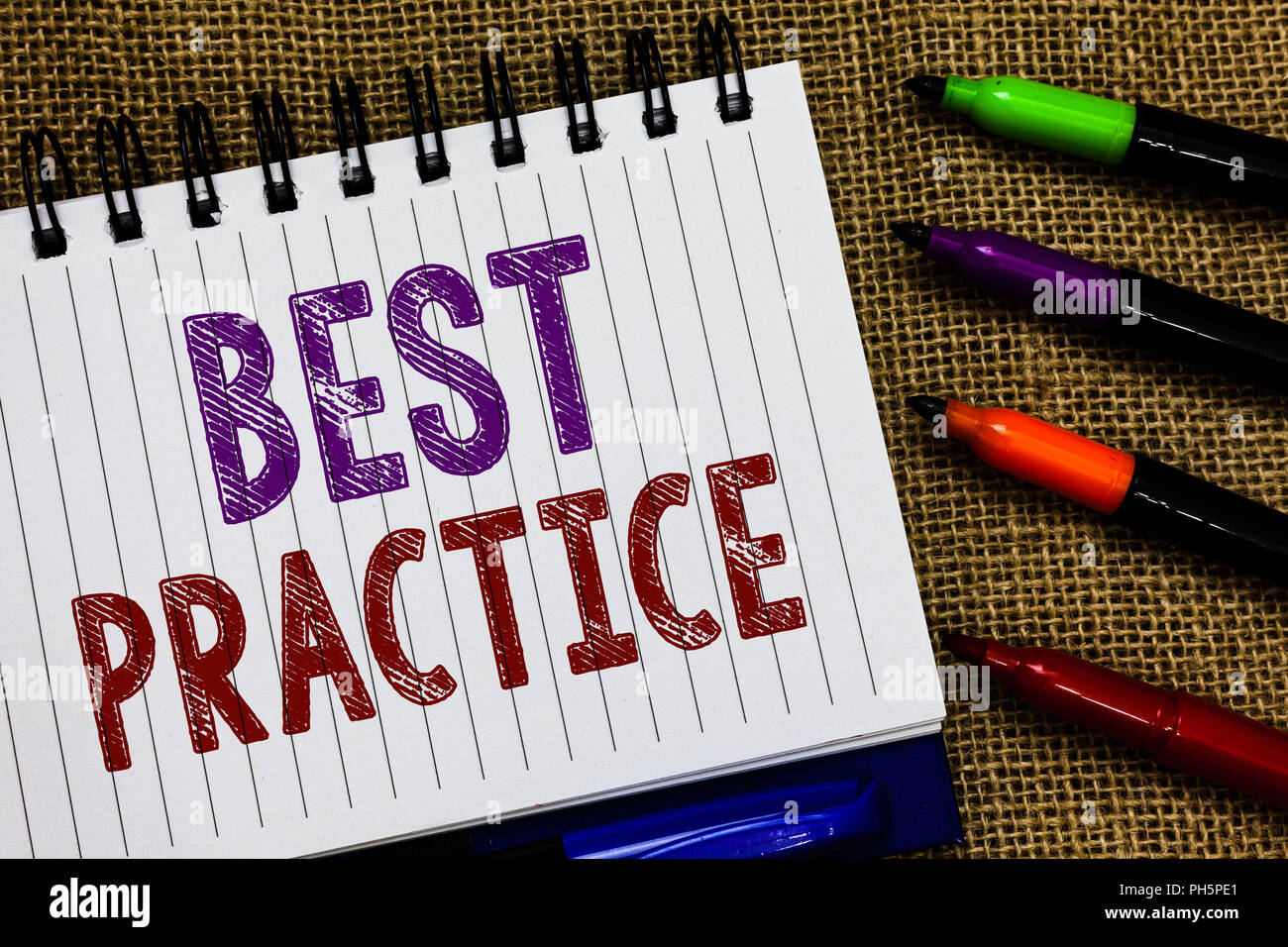 Text sign showing Best Practice. Conceptual photo Method Systematic ...