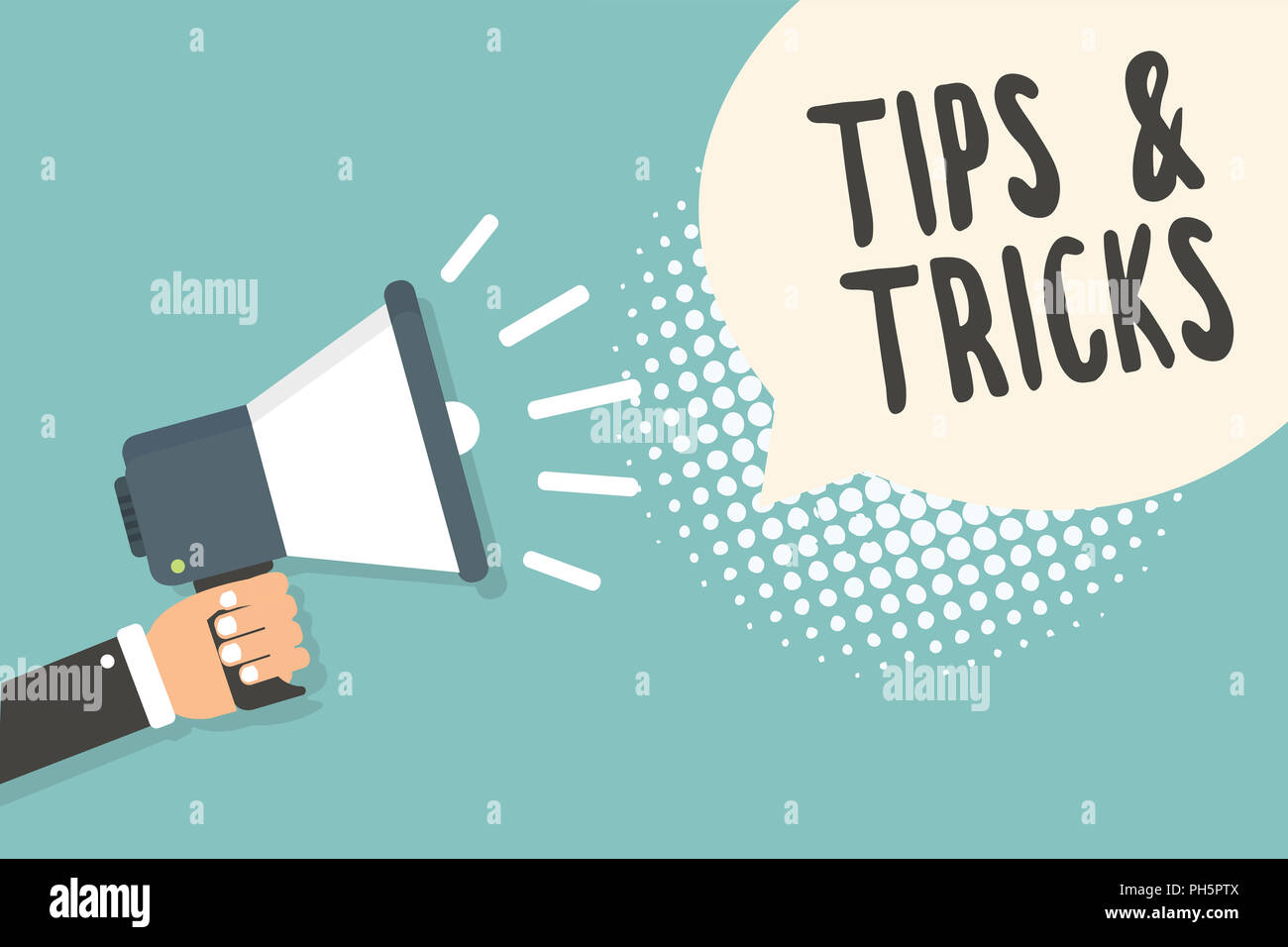 Handwriting text Tips and Tricks. Concept meaning Steps Lifehacks Handy ...