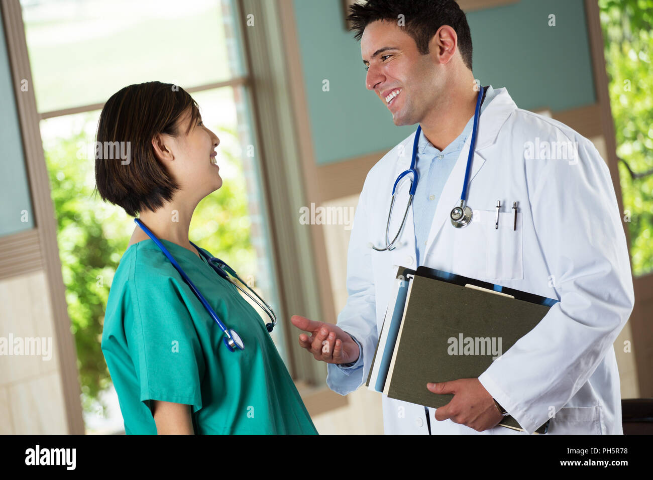 Team of diverse healthcare providers Stock Photo - Alamy