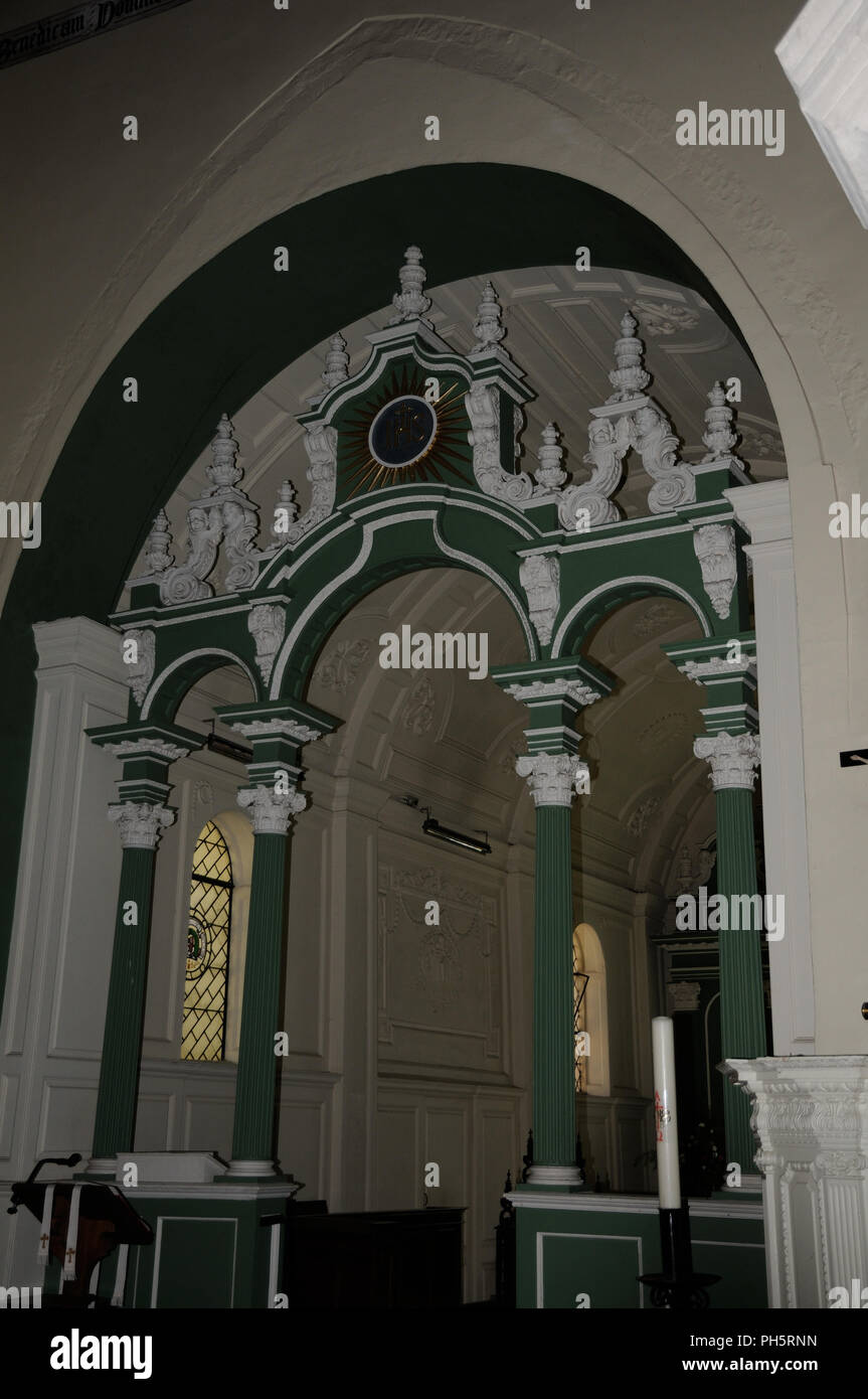 Chancel Screen in All Saints Church, St Paul's Walden, Hertfordshire ...
