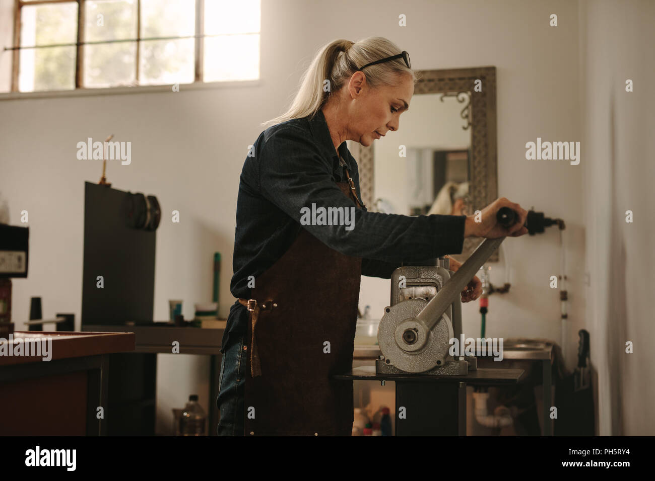 Traditional workbench jewelry making hi-res stock photography and ...