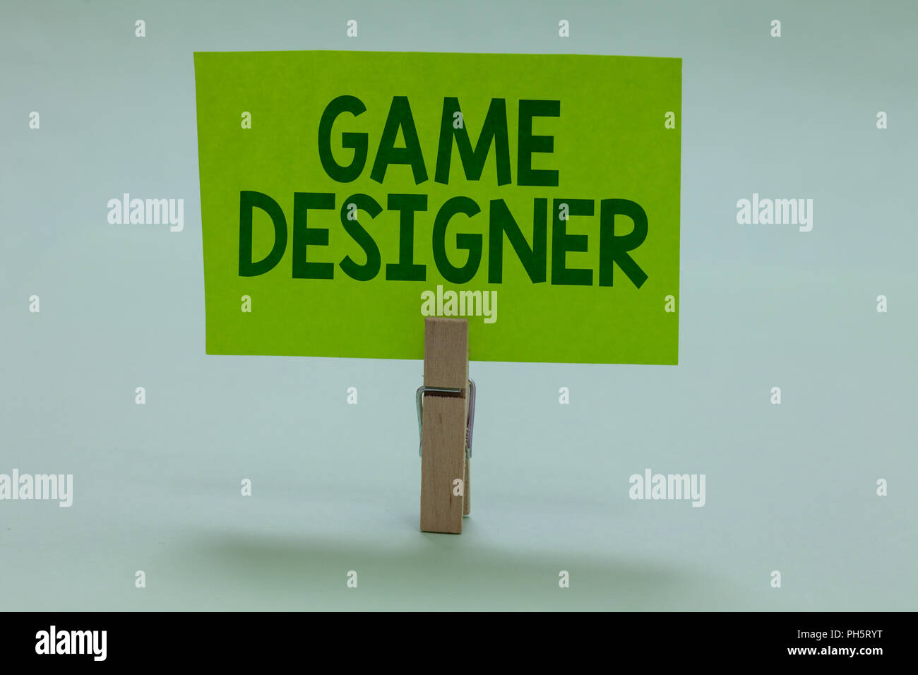 Conceptual hand writing showing Game Designer. Business photo ...