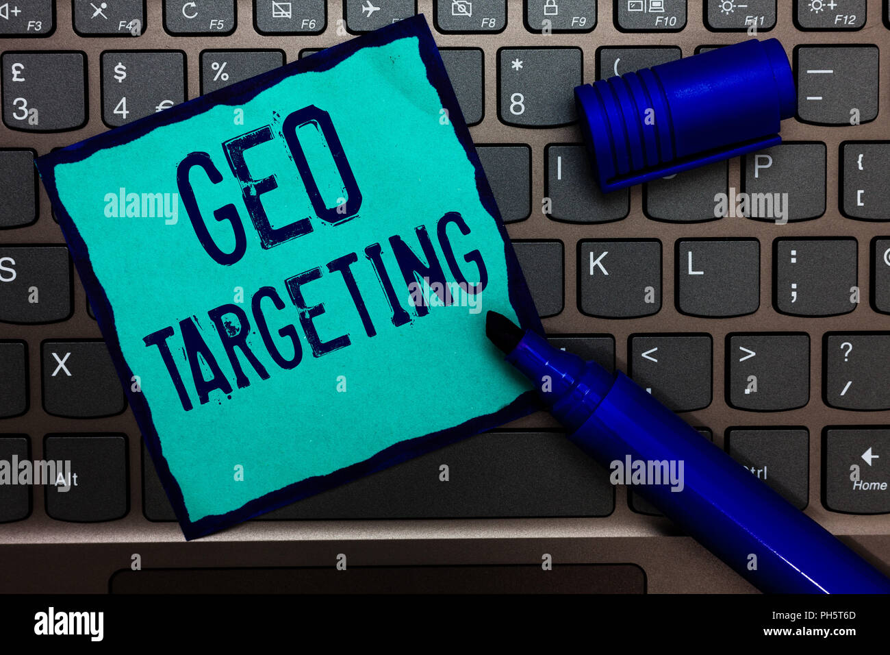 Word writing text Geo Targeting. Business concept for Digital Ads Views ...