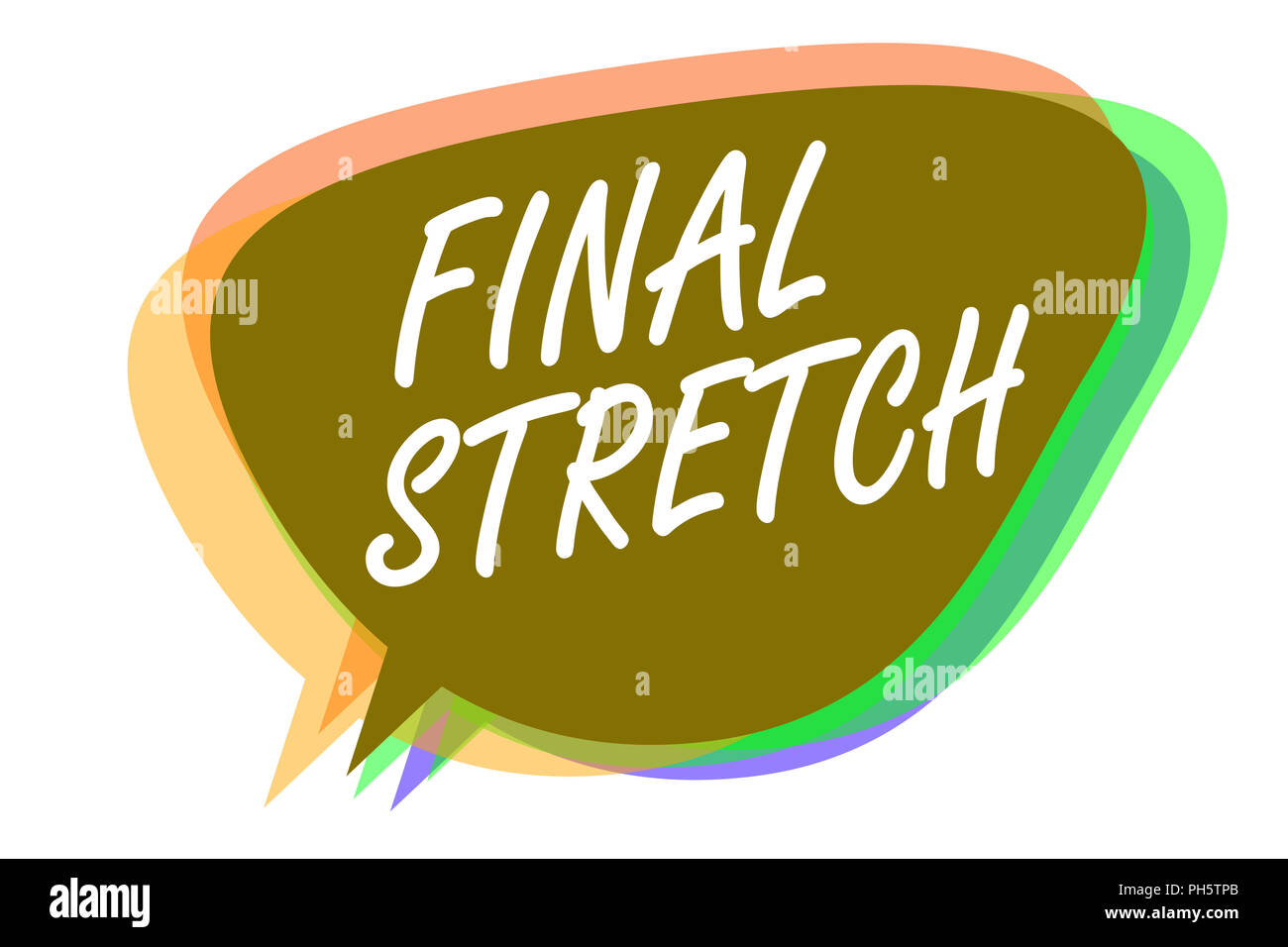 End of the last leg Cut Out Stock Images & Pictures - Alamy