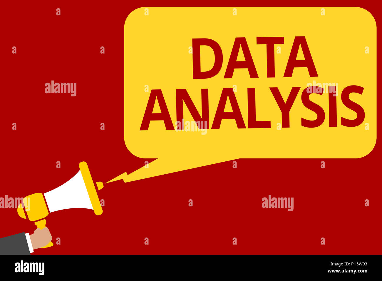 Handwriting text writing Data Analysis. Concept meaning Translate ...