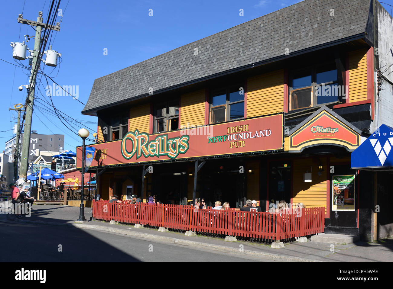 George street st johns newfoundland hi-res stock photography and images ...