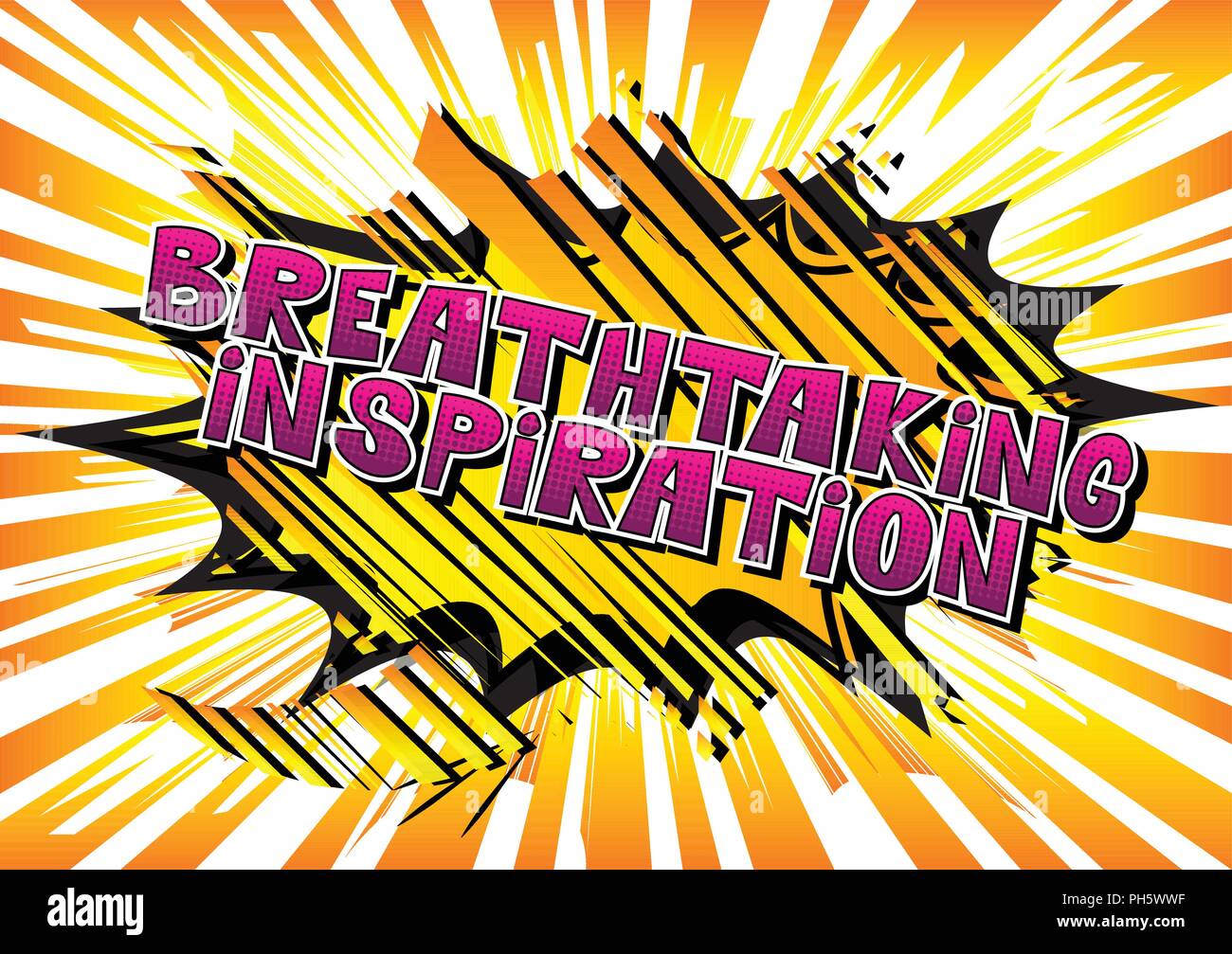 Breathtaking illumination Stock Vector Images - Alamy