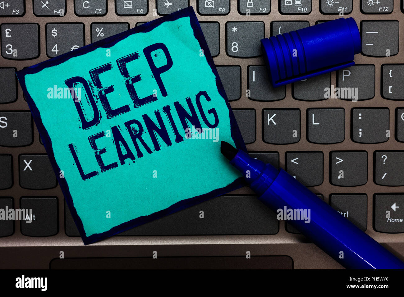 Word writing text Deep Learning. Business concept for Hierarchical Abstractions Artificial ...