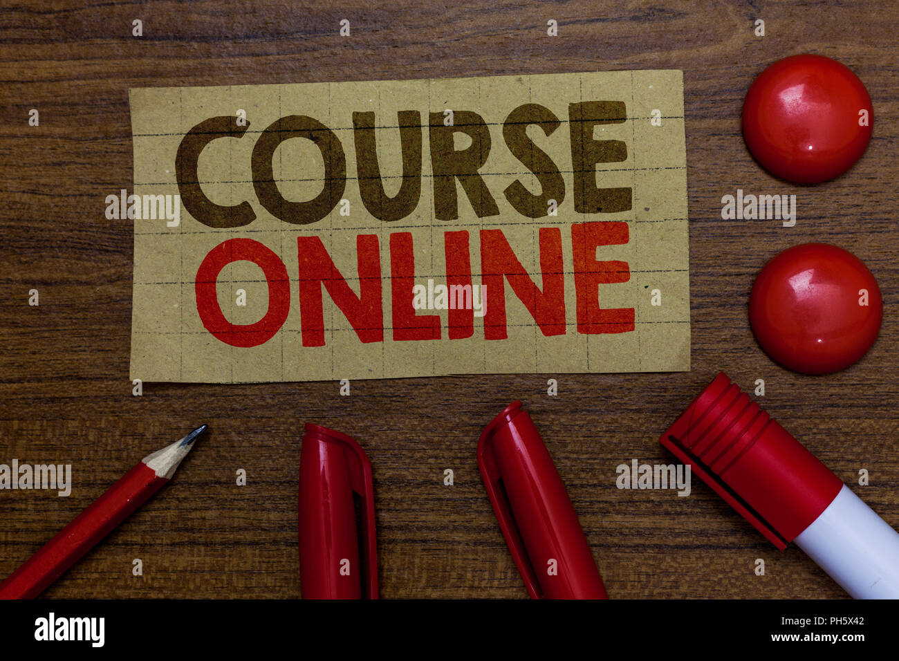 Handwriting text writing Course Online. Concept meaning eLearning ...