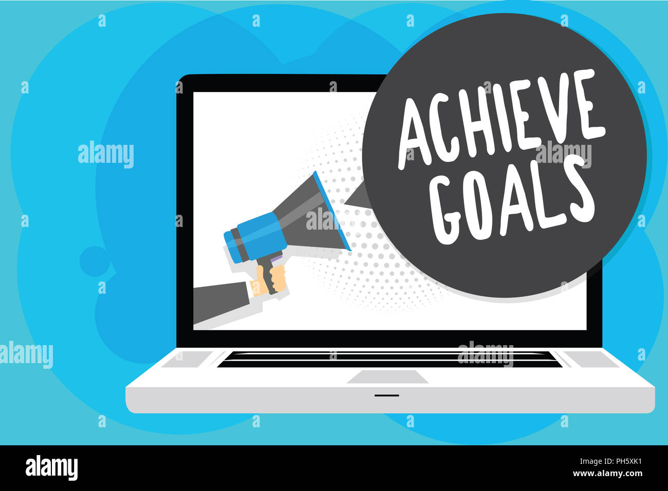 Text sign showing Achieve Goals. Conceptual photo Results oriented ...