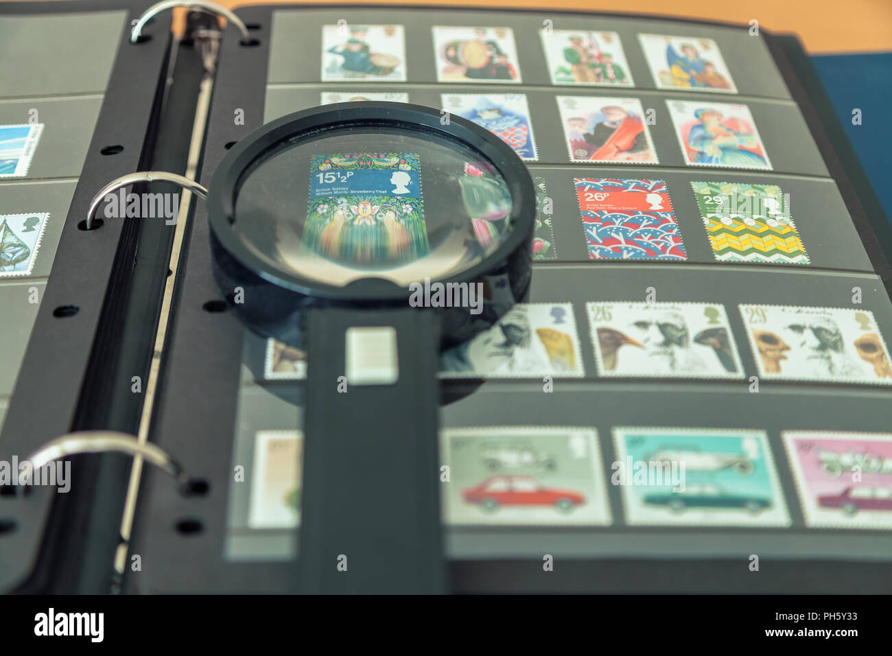 Stamp collector album hi-res stock photography and images - Alamy