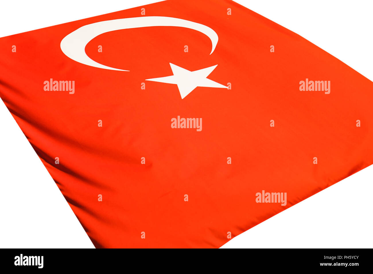 Turkey flag isolated hi-res stock photography and images - Alamy