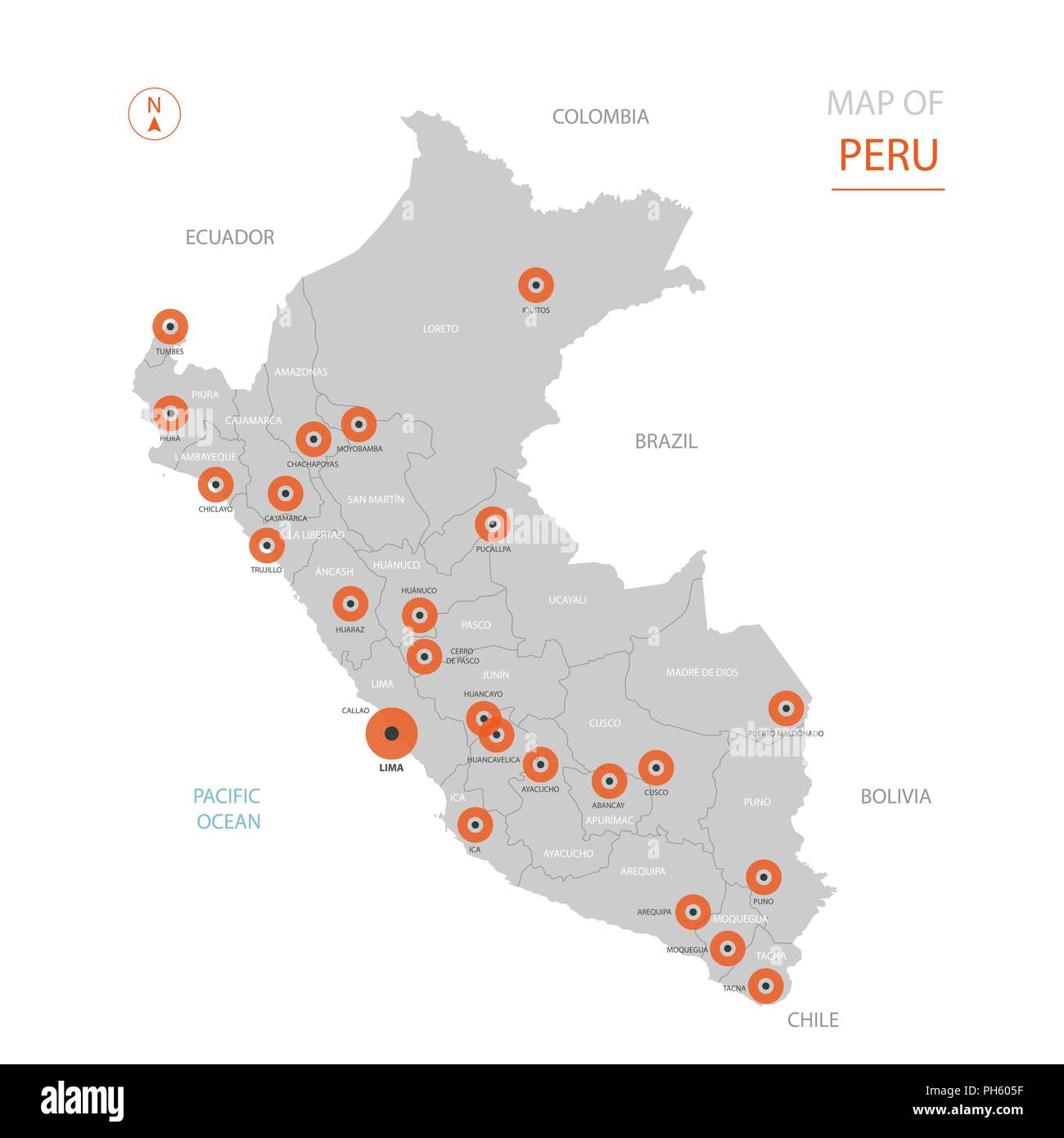 Major Cities In Peru