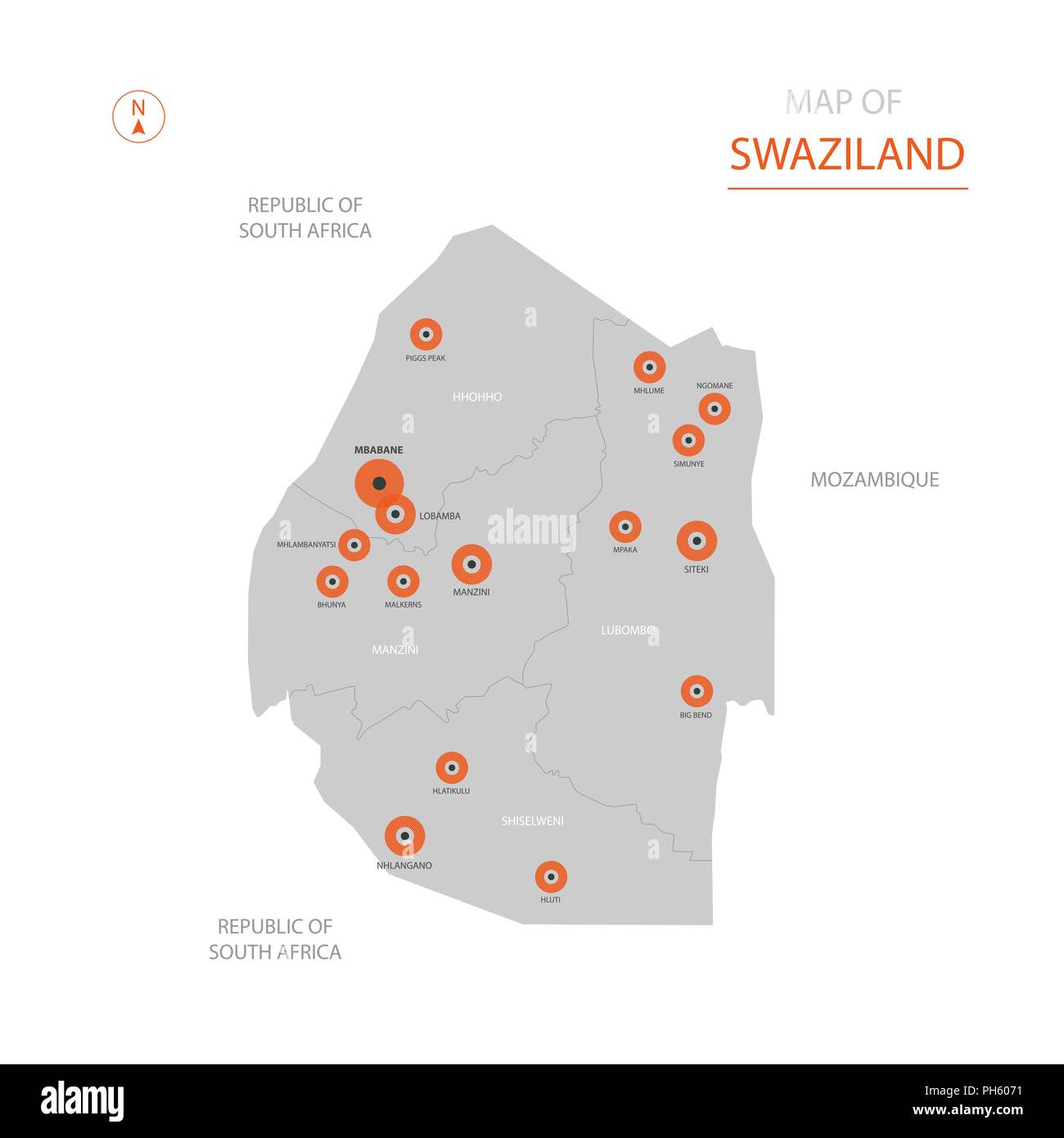 Capital city of swaziland hi-res stock photography and images - Alamy