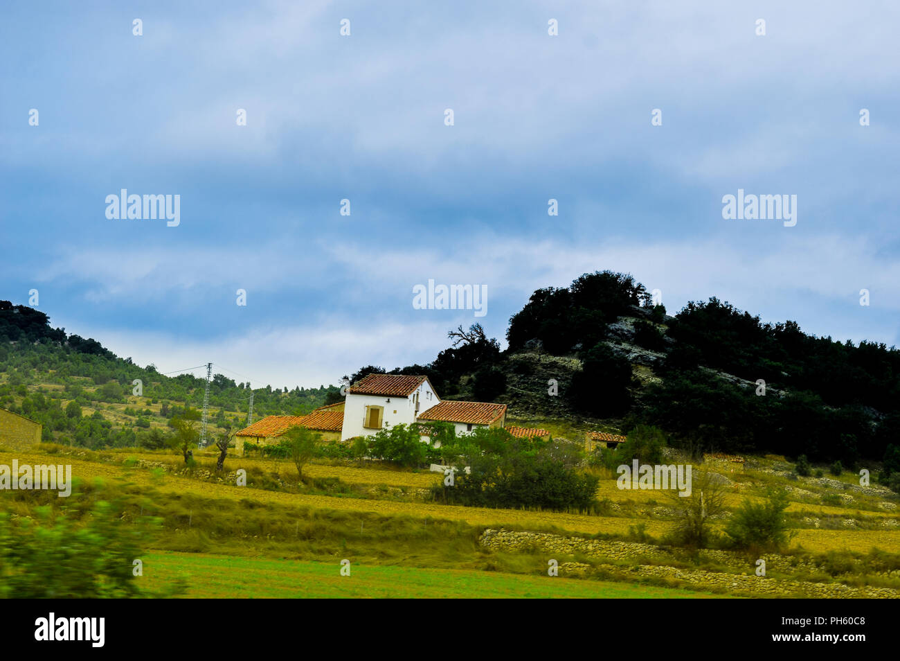 Valencia,Spain, landscapes and castle Stock Photo - Alamy