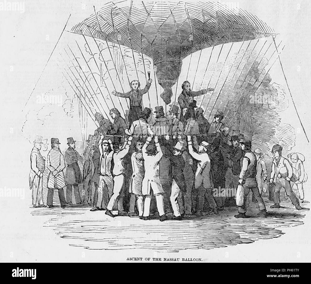 Charles green 1785 1870 hi-res stock photography and images - Alamy