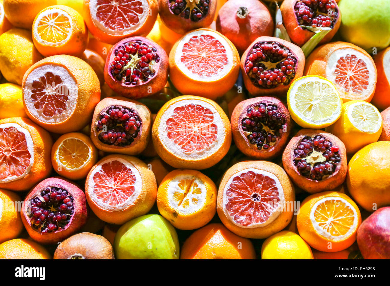 Group of Fruits in Istanbul City, Turkey Stock Photo - Alamy
