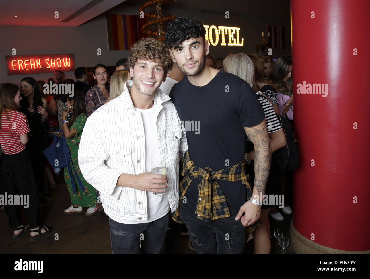 Capital Love Island Party at The Ham Yard Hotel, London. Featuring ...