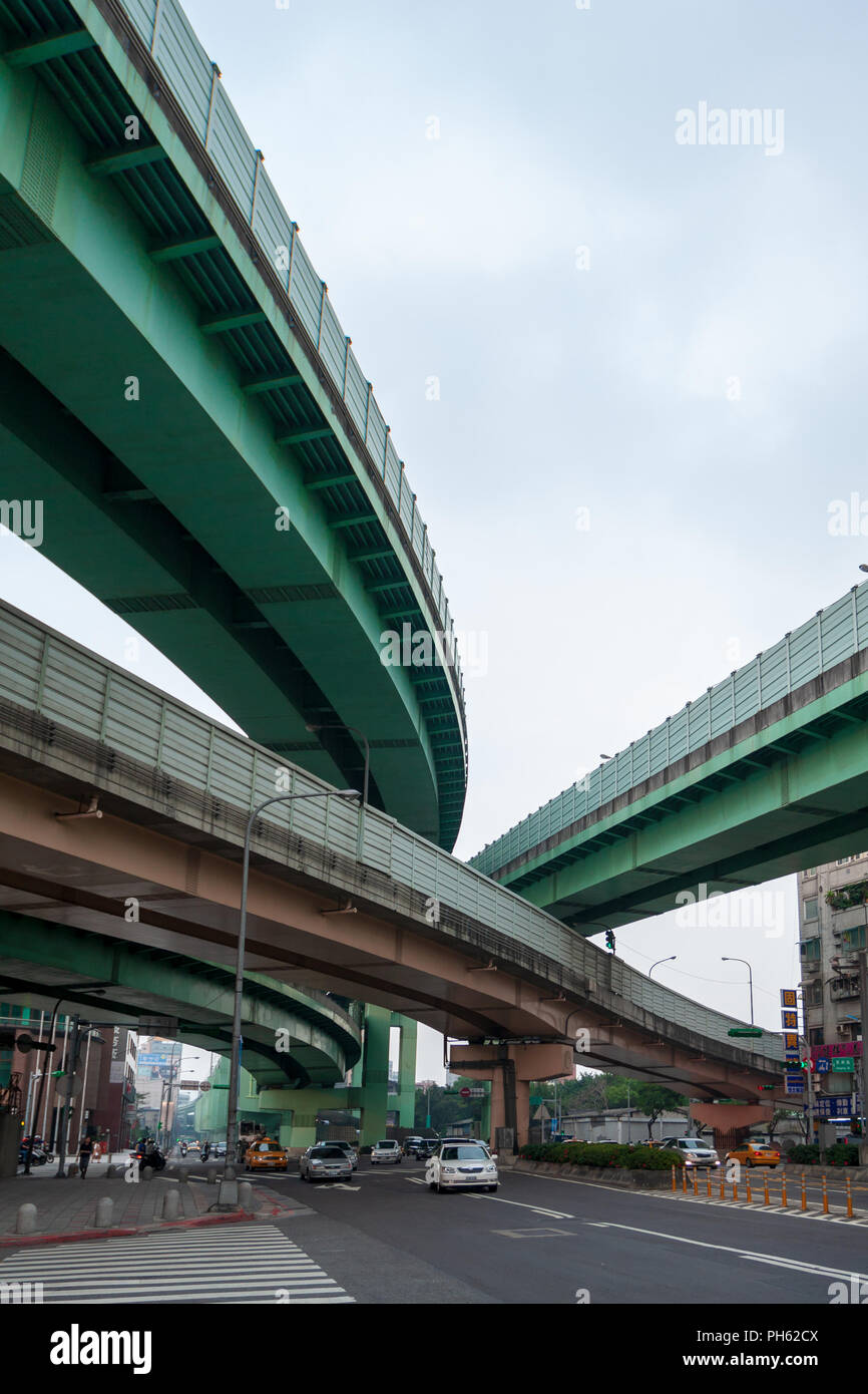 (1st Level, L-R) Elevated Section 1, Keelung Rd and Yongji Road, (2nd ...