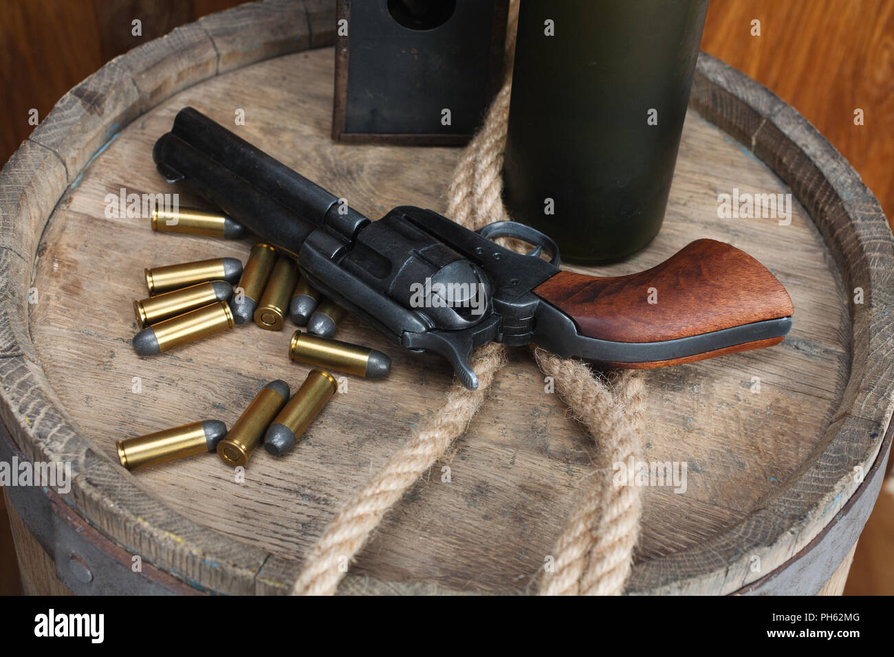 American civil war revolver cartridges hi-res stock photography and ...