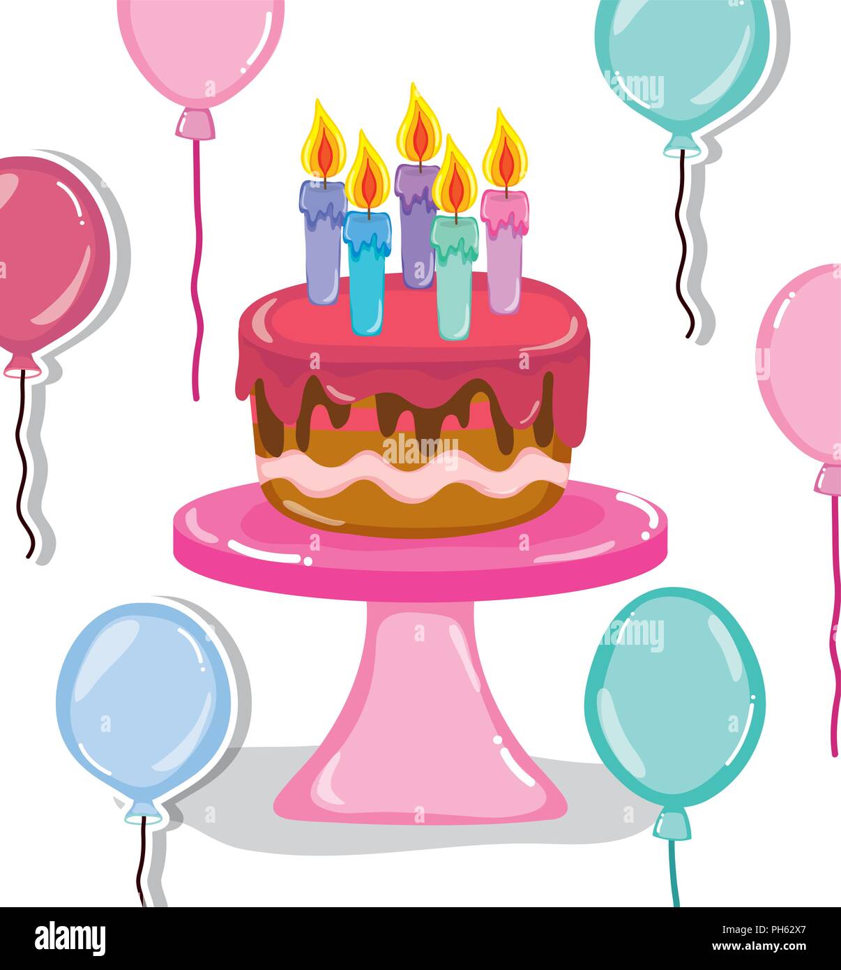 Happy birthday cartoons Stock Vector Image & Art - Alamy
