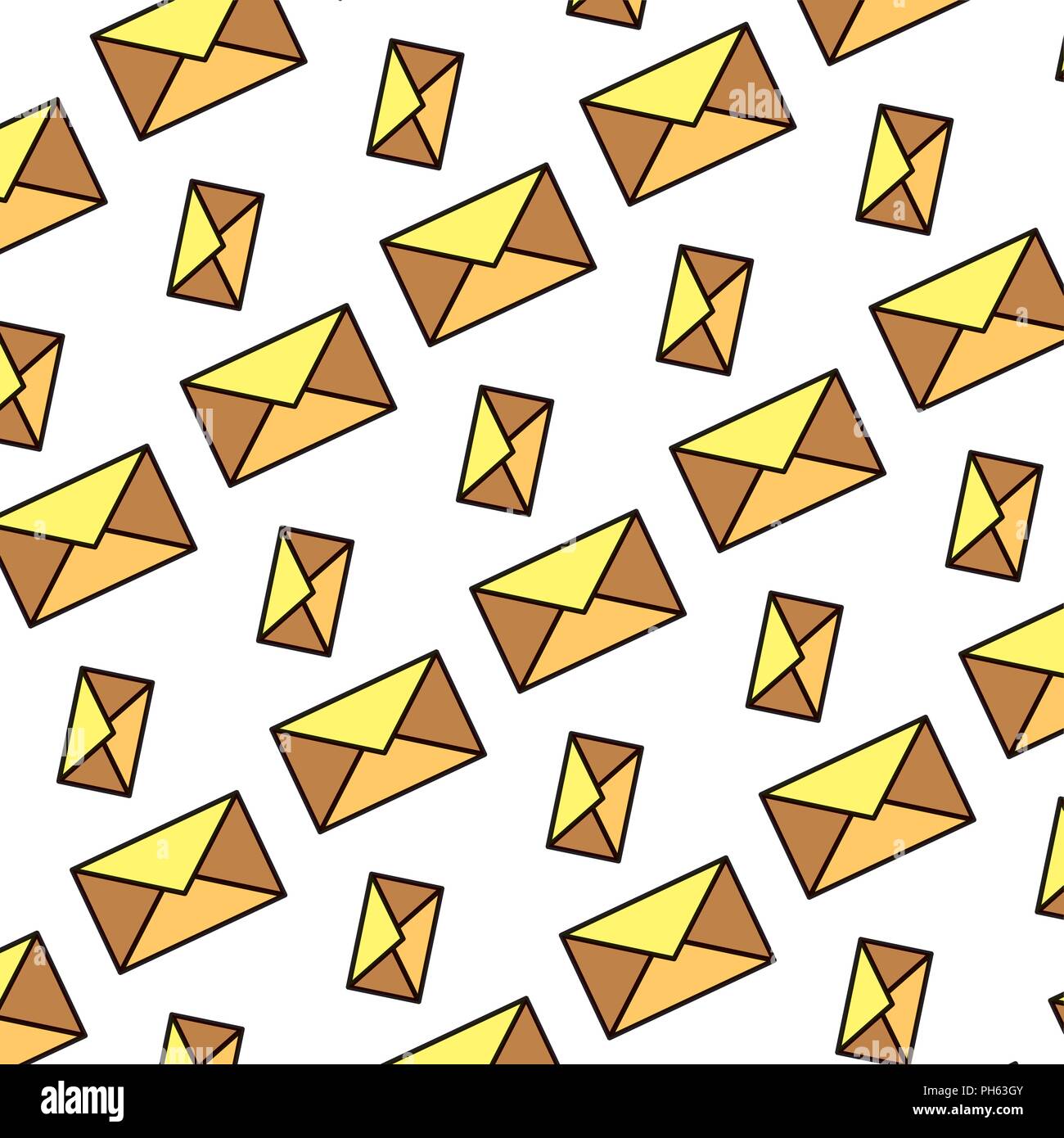 color e-mail communication message technology background Stock Vector ...