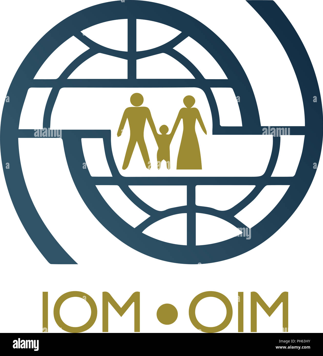 Oim iom logo hi-res stock photography and images - Alamy