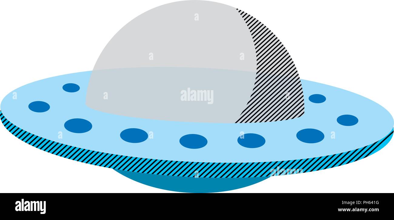 ufo mystery object technology design Stock Vector Image & Art - Alamy