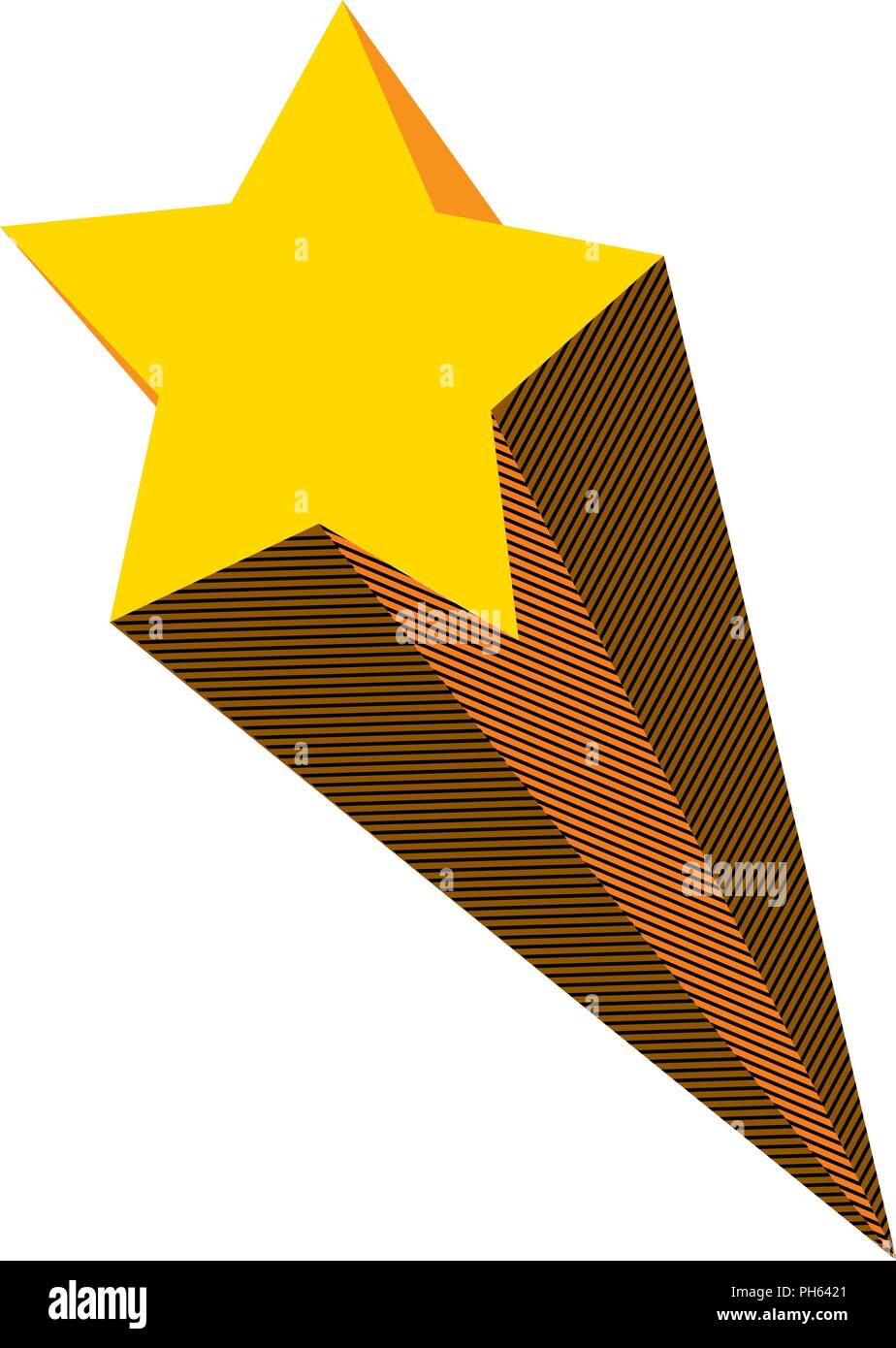 nice shooting star art design Stock Vector Image & Art - Alamy