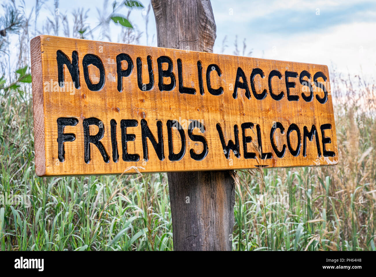 Welcome friends sign hi-res stock photography and images - Alamy