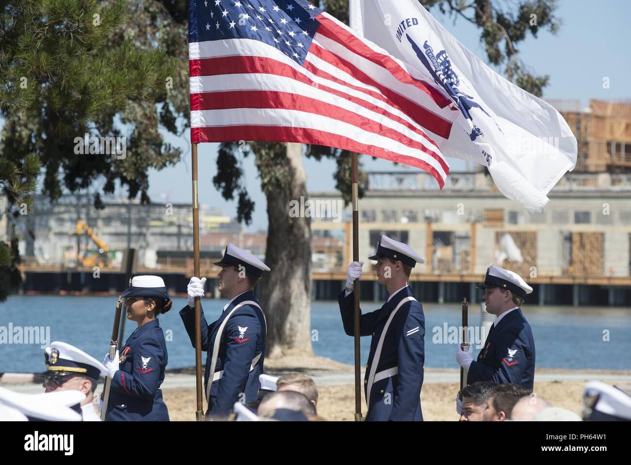 Capt. Jose Peña assumes command of Coast Guard Base Alameda from Capt ...